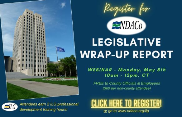 North Dakota Counties Legislative Blog | Important legislative updates ...
